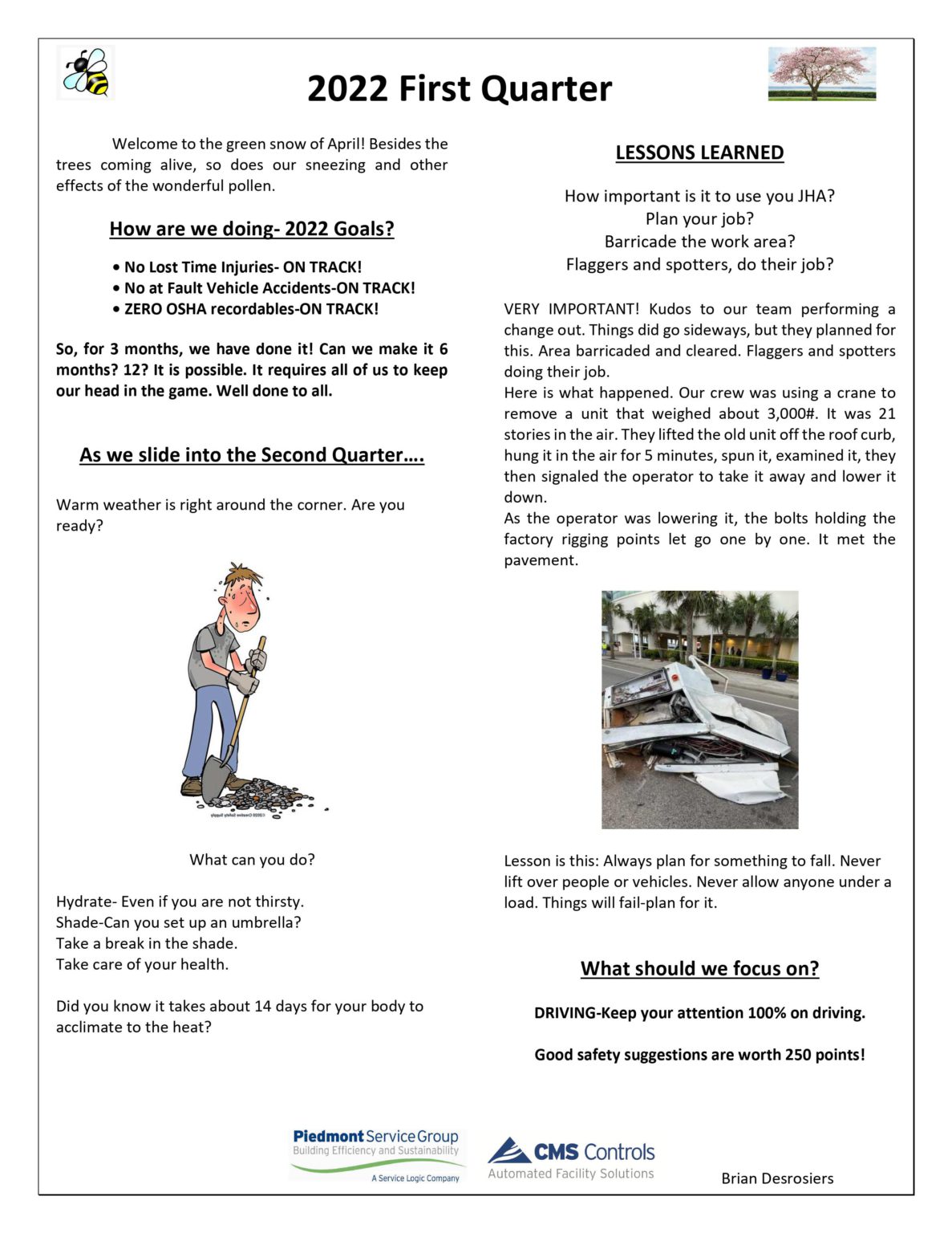 2022 PSG First Quarter – ServiceLogic Portal